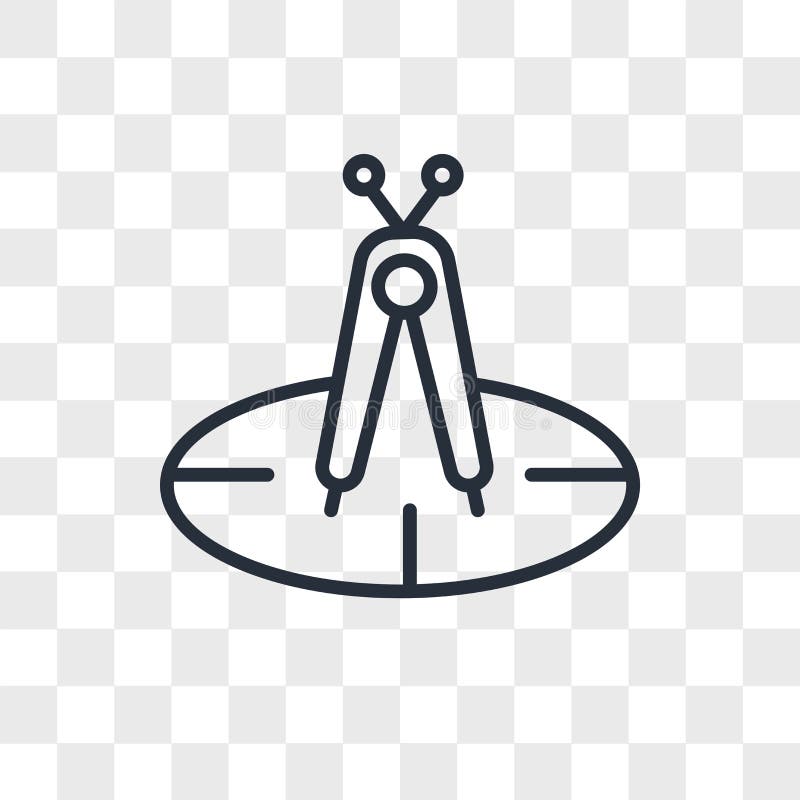 Calibration Vector Icon Isolated on Transparent Background, Calibration ...