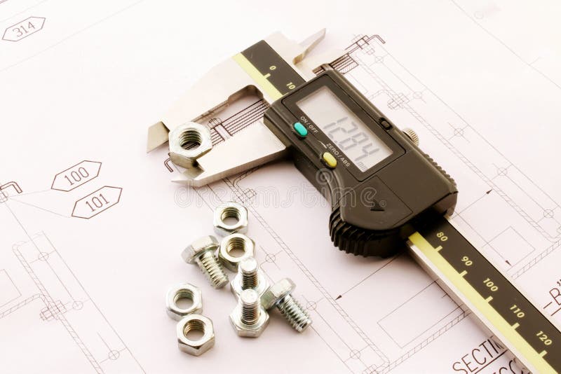 Calibre foto de stock. Imagem de industrial, calibres - 19511576