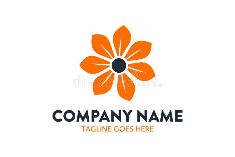 Fleuriste Logo illustration de vecteur. Illustration du nature - 51153570