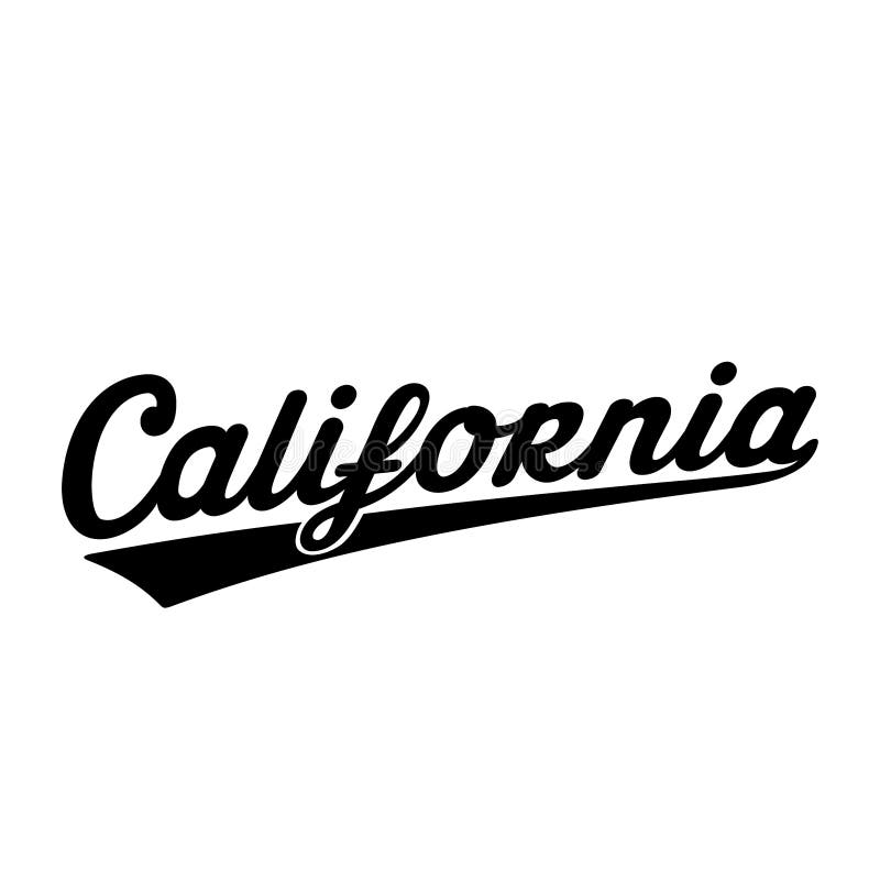 California Script Font Stock Illustrations – 311 California Script Font ...