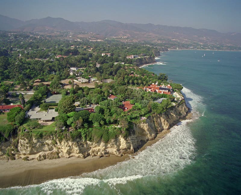 California Coast stock image. Image of aerial, coastline - 27810791