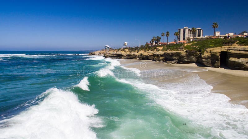 California Coast, La Jolla stock photo. Image of summer - 90576966