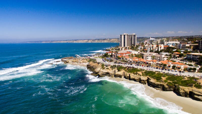 California Coast, La Jolla stock photo. Image of color - 90576972