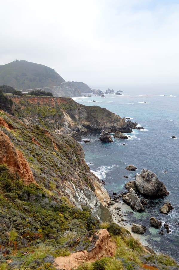 California Coastline stock image. Image of coastal, seascape - 42670517