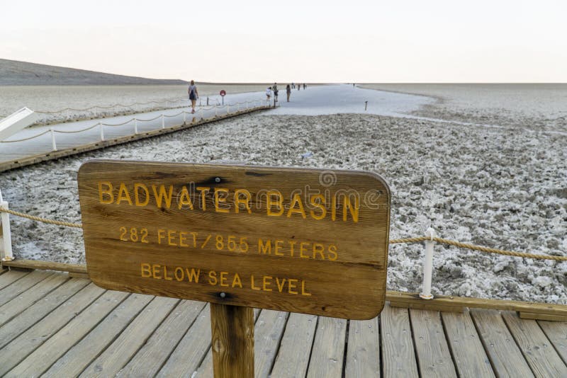 California, Death Valley, Bad Water Stock Photo - Image of natural ...