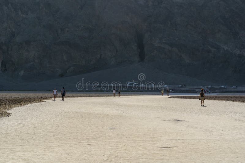 California, Death Valley, Bad Water Stock Image - Image of desert ...