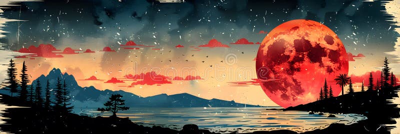 California Dreams: a Minimalist Map for Creative Expression Stock ...