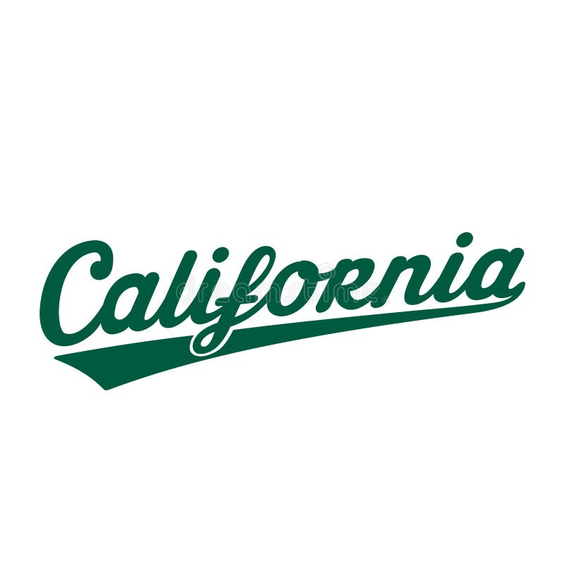 California Lettering Design. California, United States, Typography ...