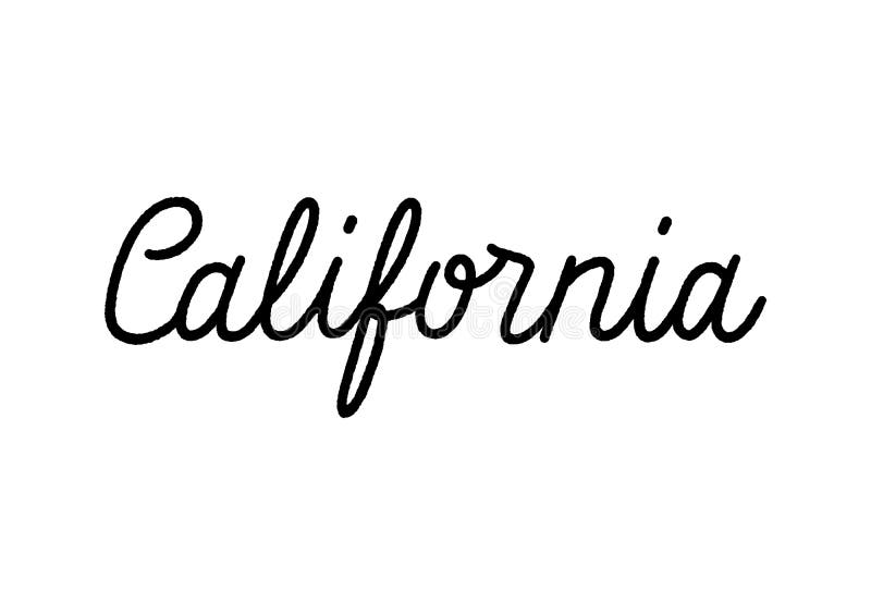 California Lettering Stock Illustrations – 3,265 California Lettering ...