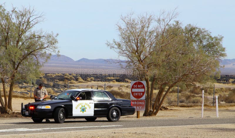 California Highway Patrol editorial stock image. Image of officer ...