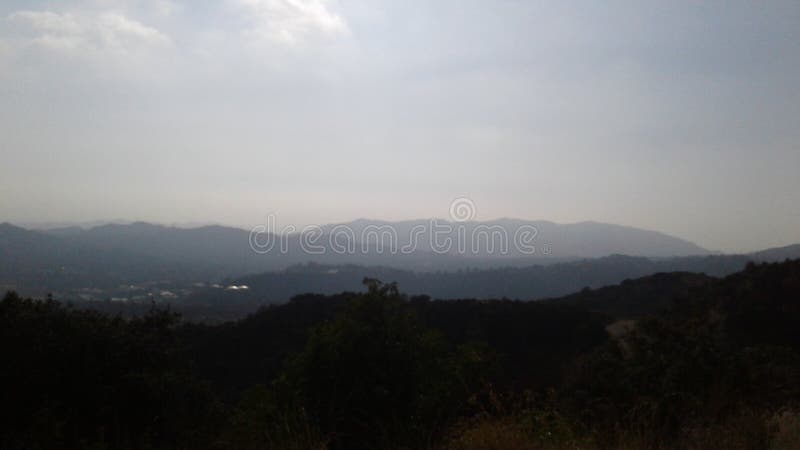Hazy mountains stock photo. Image of haze, valley, mountain - 101140150
