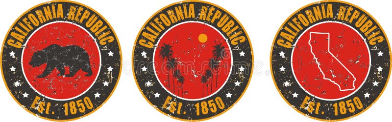 California Love T-shirt Application Stock Vector - Illustration of ...