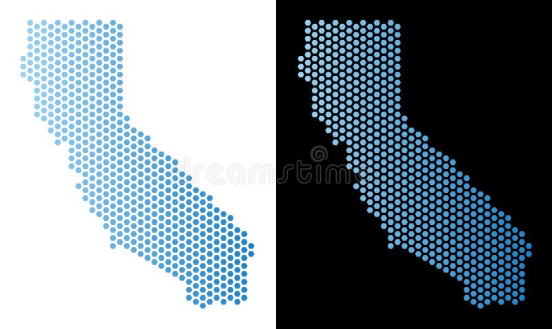 America Map Hex Tile Scheme Stock Illustrations – 39 America Map Hex ...