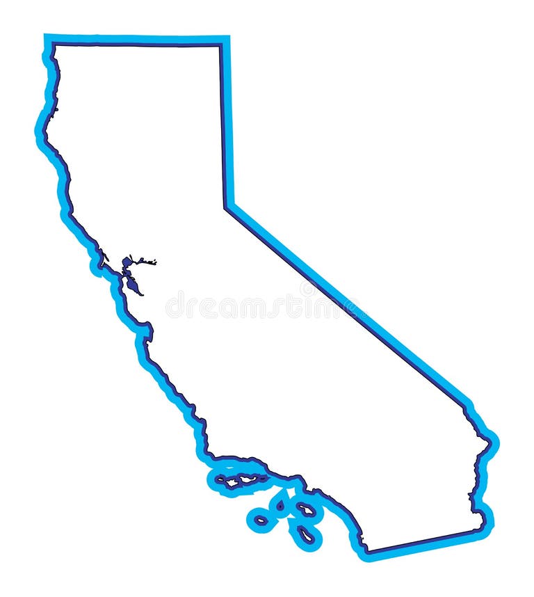 Southern California Outline Stock Illustrations – 64 Southern ...