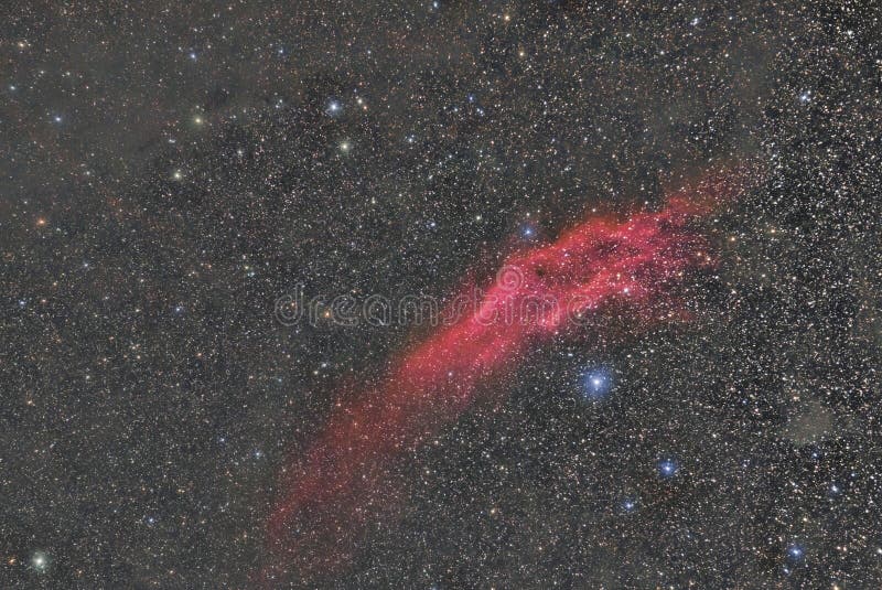 California Nebula stock photo. Image of california, moon - 140018610