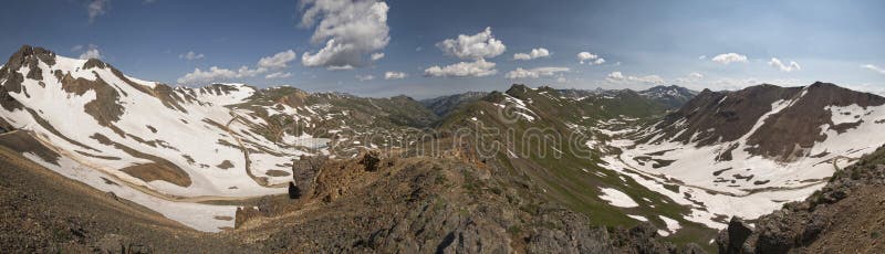 Panoramic Colorado Aspen Forest in Fall Stock Image - Image of tree ...