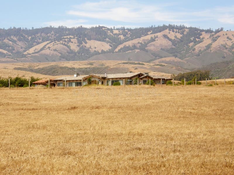 California ranch stock photo. Image of tree, fence, vacation - 10789406