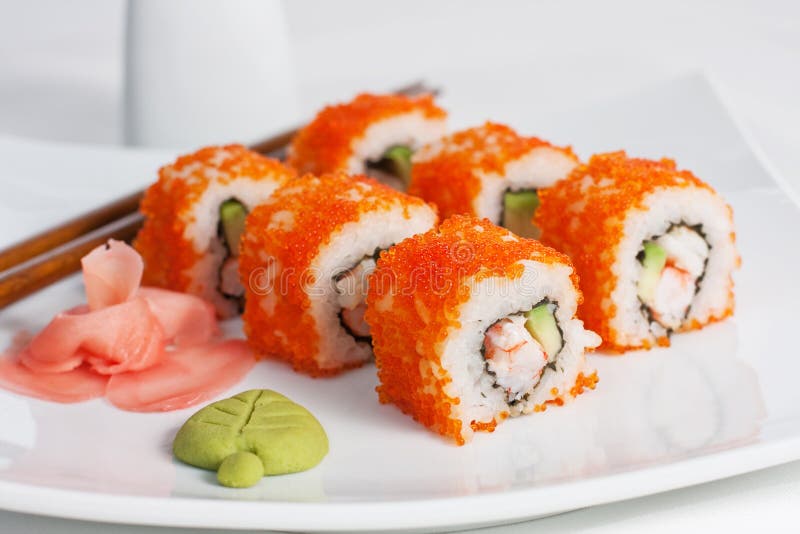 California roll stock photo. Image of maki, california - 19125572