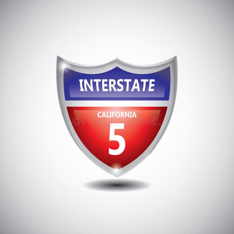 5 Freeway Sign Stock Illustrations – 25 5 Freeway Sign Stock ...