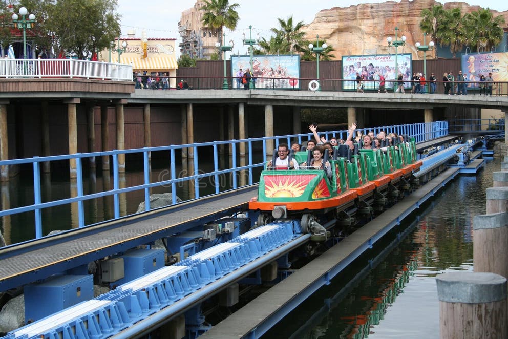 California Screamin editorial stock photo. Image of ride - 24486183