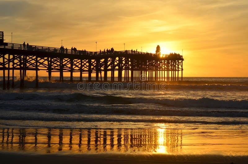 California Sunset stock photo. Image of ocean, southern - 29077750