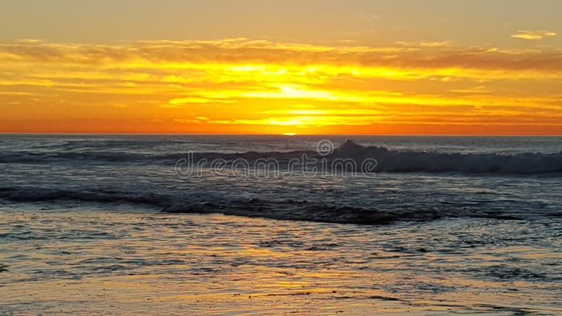 California Sunset stock image. Image of california, southern - 97823545