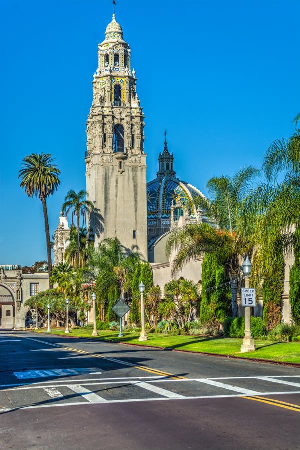 California Tower in Balboa Park Stock Photo - Image of destination ...