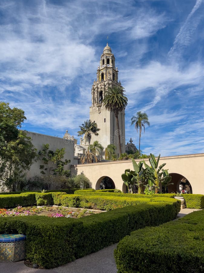 California Tower in Balboa Park, San Diego, California Stock Photo ...