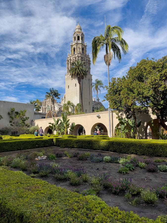 California Tower in Balboa Park, San Diego, California Stock Photo ...