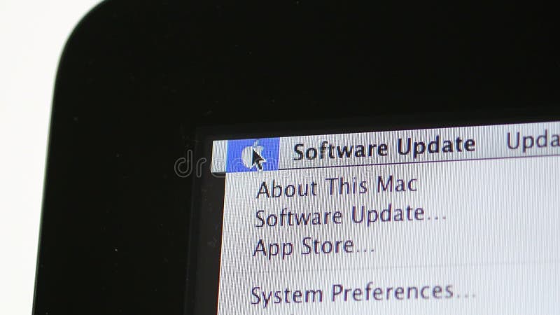 Software Update App Store Apple MacOS on IMac Computers Stock Video ...