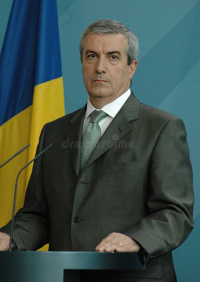 Calin Popescu Tariceanu editorial stock image. Image of deutschland ...