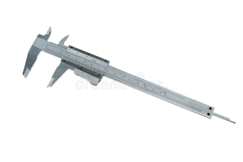 Caliper stock photo. Image of measuring, background, isolated - 13625726