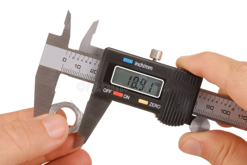 Caliper stock photo. Image of worker, thickness, tools - 6746476