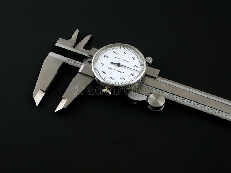 Caliper use stock image. Image of numbers, industry, accuracy - 509809