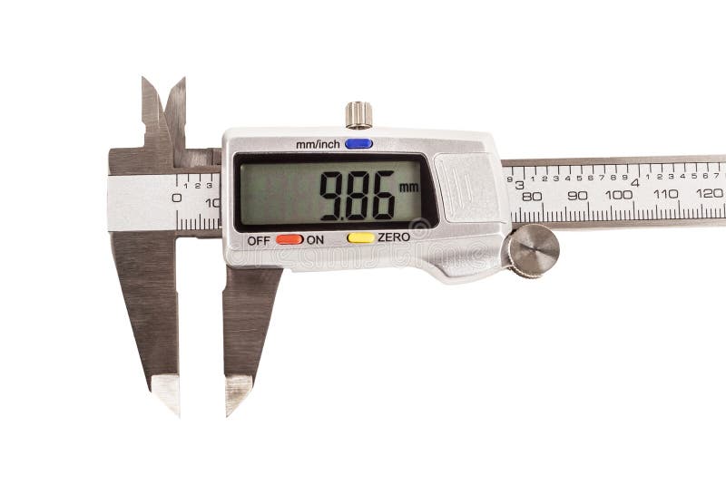 Caliper. a Device for Measuring Precision. the Size of a Part, As Well ...