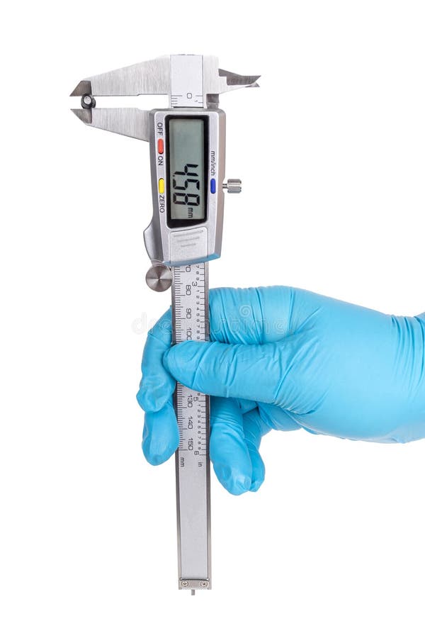 Caliper. a Device for Measuring Precision. the Size of a Part, As Well ...