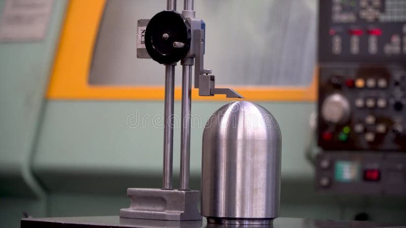 Caliper Height Gauge on Surface Plate and Measure the Product Size on ...