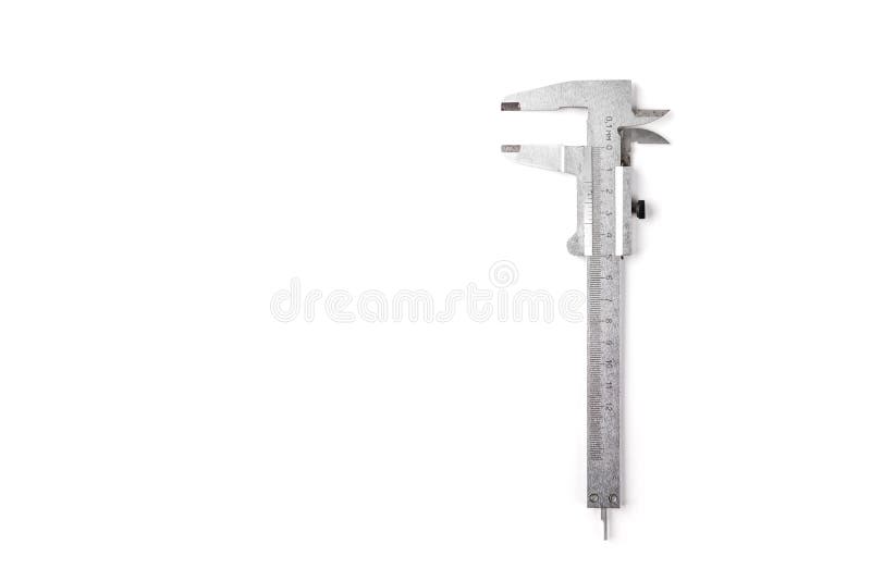 Caliper on White Background. Stock Photo - Image of drill, metal: 138430060