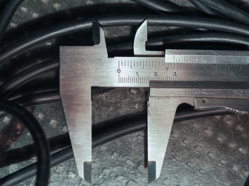 Caliper Measuring Instrument Stock Image - Image of grunge, calliper ...