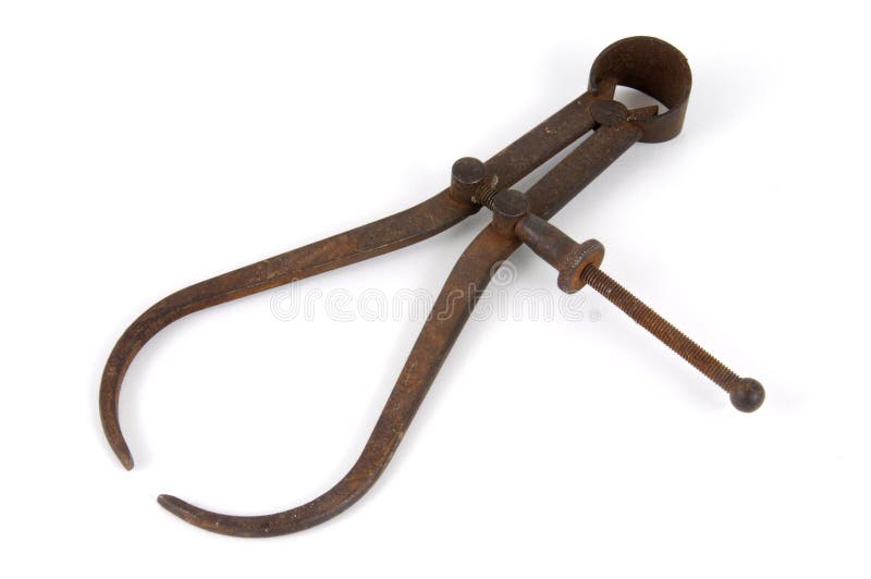 Calipers stock image. Image of rust, metal, rusty, compass - 23465407
