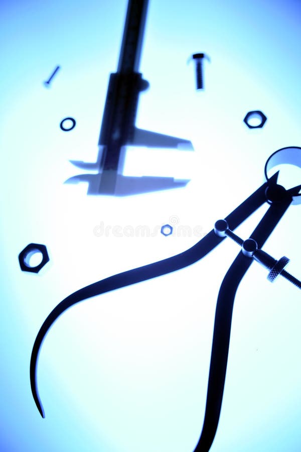Calipers stock image. Image of engineering, measuring - 2437161