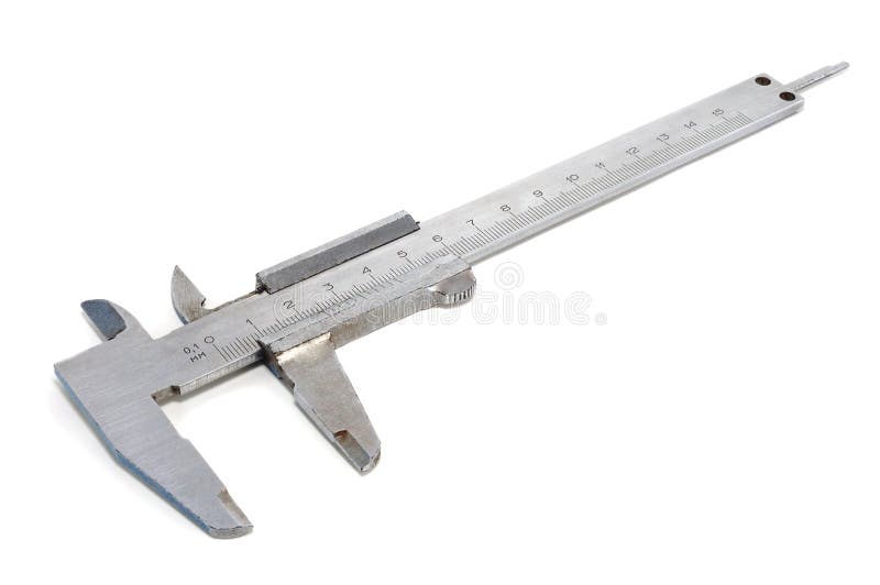 Caliper measuring tool stock photo. Image of exact, steel - 8665654