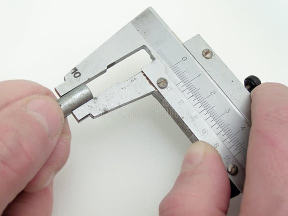 Calipers stock photo. Image of finger, calliper, precision - 4024766