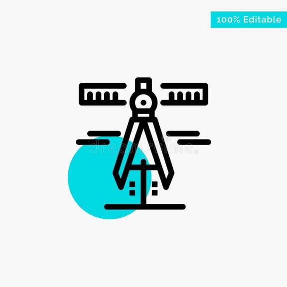 Calipers, Geometry, Tools, Measure Turquoise Highlight Circle Point ...