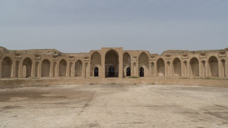 Caliphal Palace in Samarra, Iraq Stock Photo - Image of historical ...