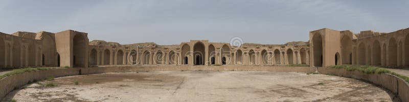 Caliphal Palace in Samarra, Iraq Stock Photo - Image of travel ...