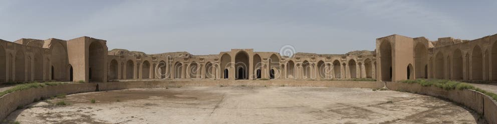 Caliphal Palace in Samarra, Iraq Stock Photo - Image of travel ...