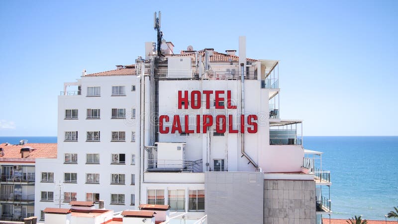 The Calipolis Hotel in Sitges, Spain Editorial Photography - Image of ...