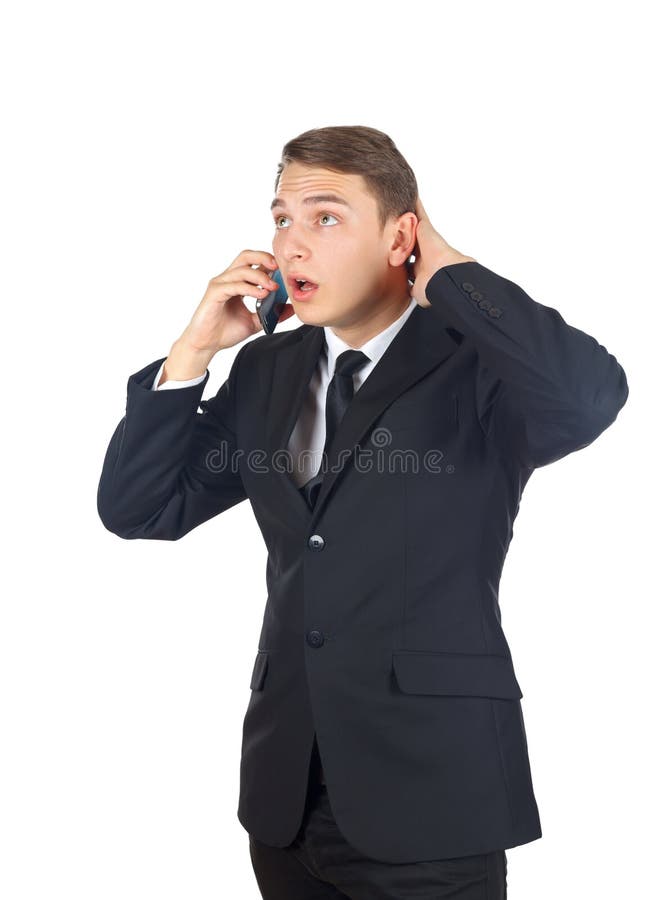 The call stock photo. Image of confident, dressed, friendly - 38009096