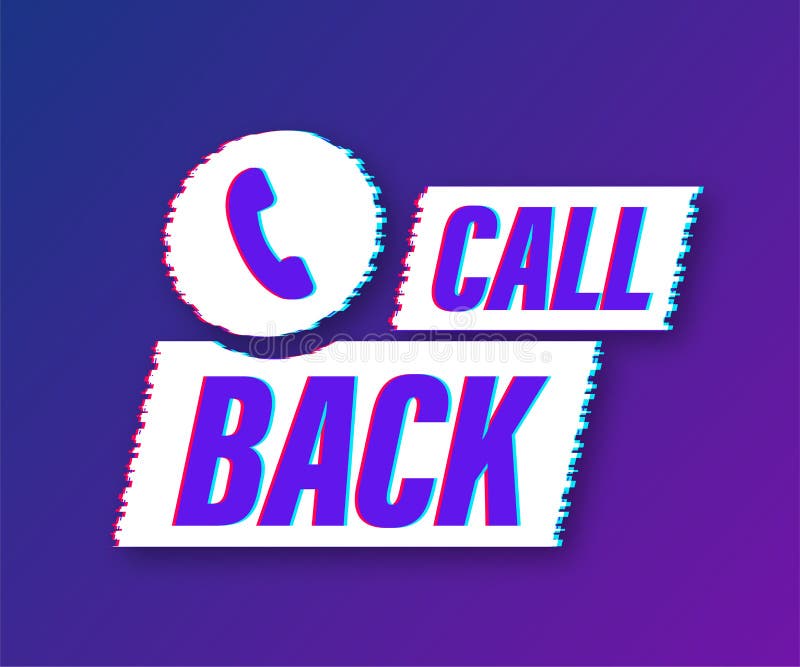 Call Back. Information Technology. Telephone Icon. Customer Service ...